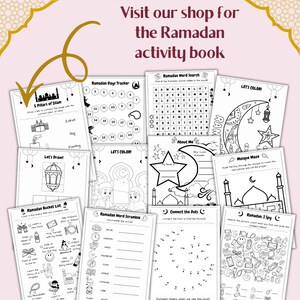 Ramadan Advent Cards Printable Islamic Good Deeds Cards for Kids ...