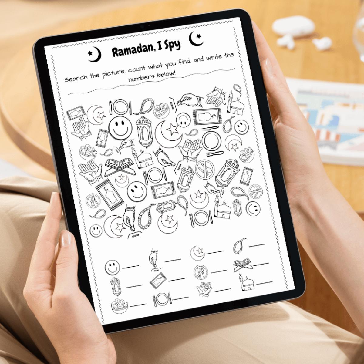 Ramadan Activity Book Pack for Kids: Islamic Learning Worksheets (A4 ...