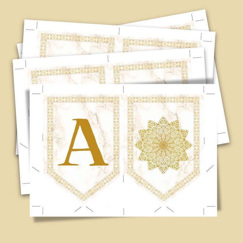 Ramadan Banner Islamic Home Decoration Printable Ramadan Kareem Wall ...