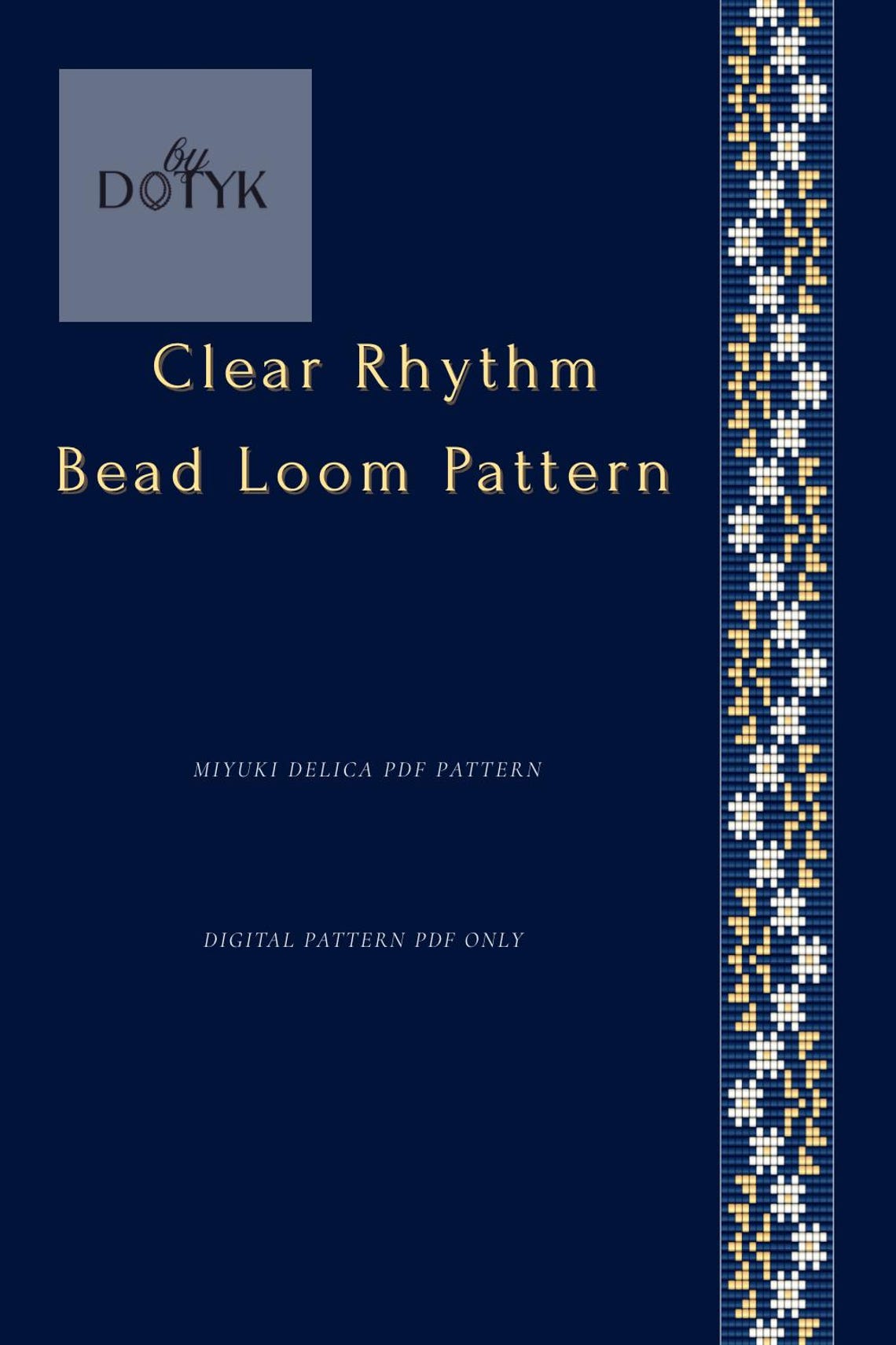 Clear Rhythm – Bead Loom Pattern | Geometric Strip Design PDF | DOTYK ...