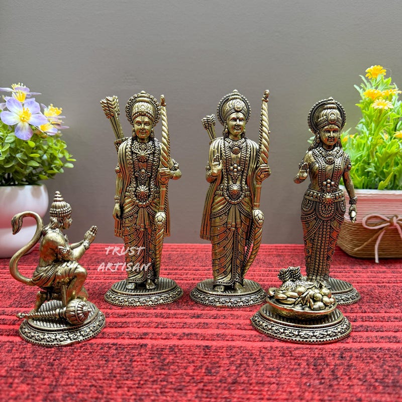 Brass Sita Idol - Etsy UK