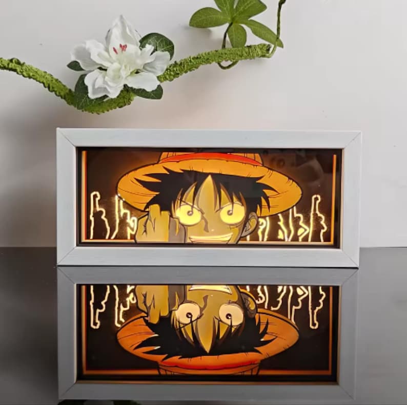 Anime Lightbox | Anime Inspired Night Light | Anime Inspired LED Light ...