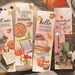 Printable Fall Bookmarks, Cozy Autumn Watercolour Bookmark Set, Pumpkin ...