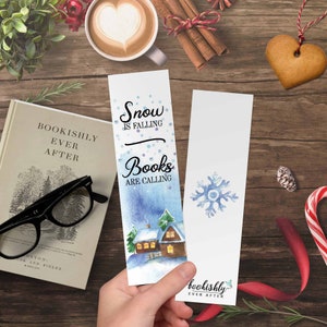 Printable Bookmarks, Christmas Bookmarks, Reading Quotes, Book Lover ...