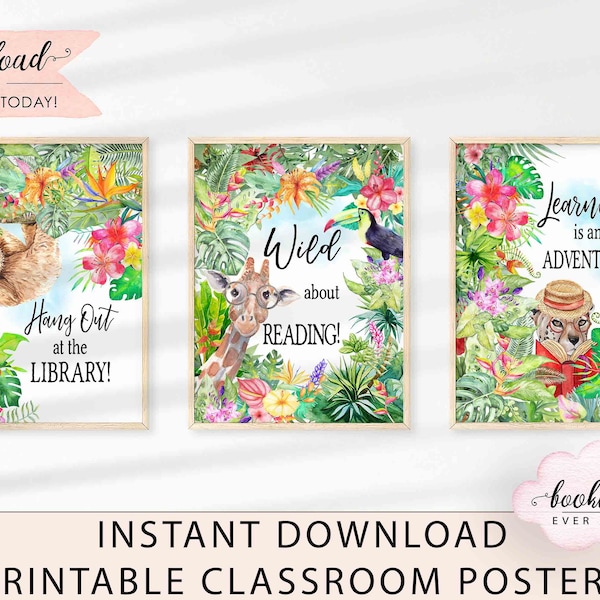 Safari Classroom - Etsy