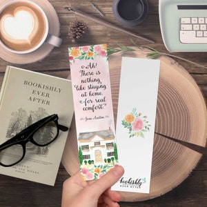 Printable Bookmarks, Jane Austen Quotes Bookmarks, Literary Quotes for ...