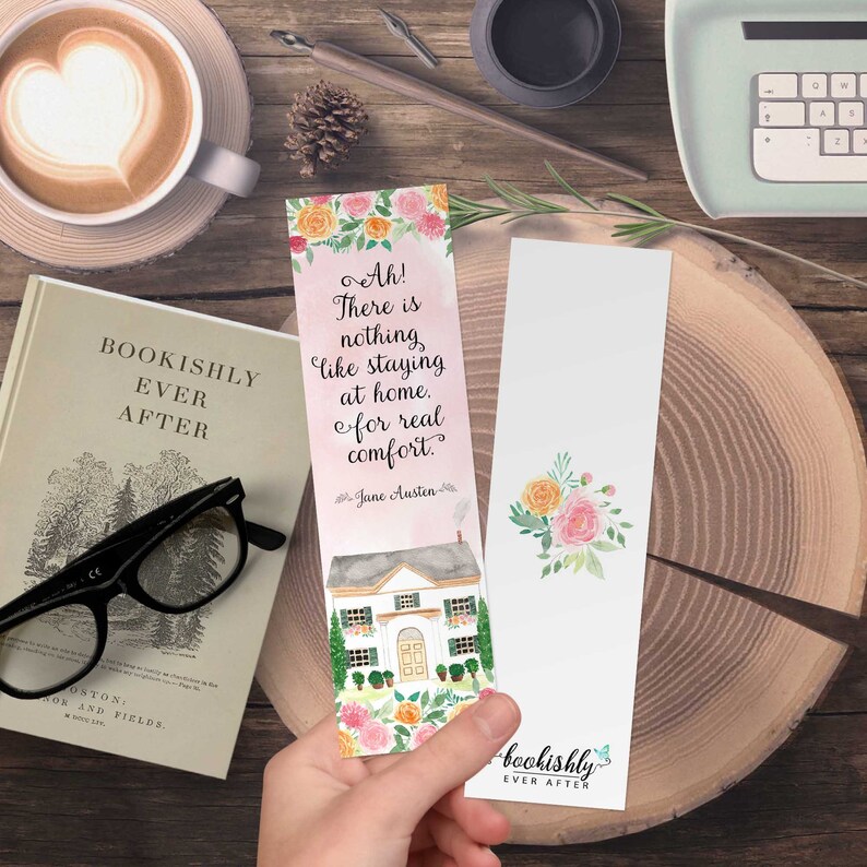 Printable Bookmarks Jane Austen Quotes Set Literary Quotes - Etsy Canada