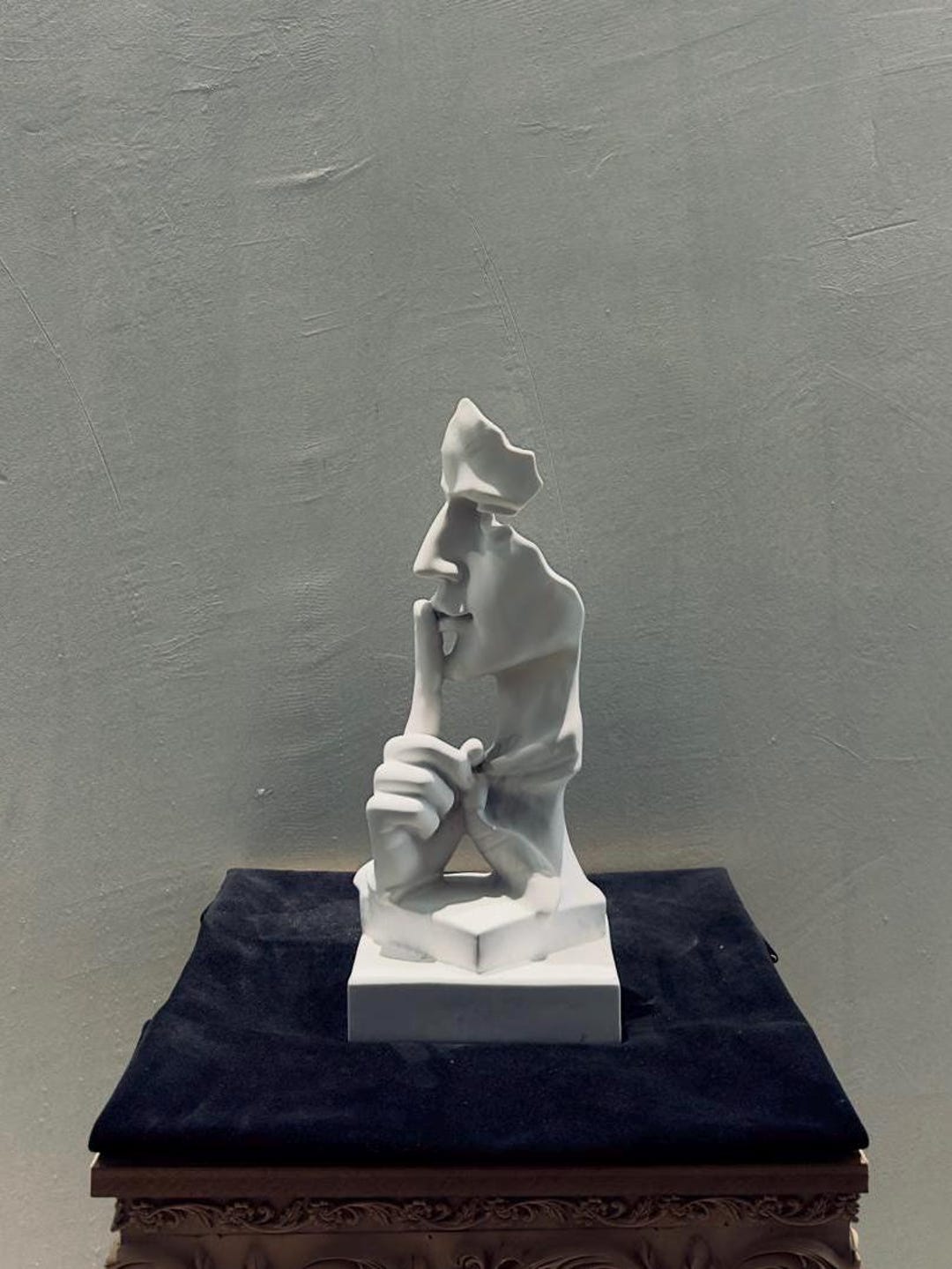 Abstract Silence Sculpture – 37x17x12 Cm Modern Decorative Home Art - Etsy