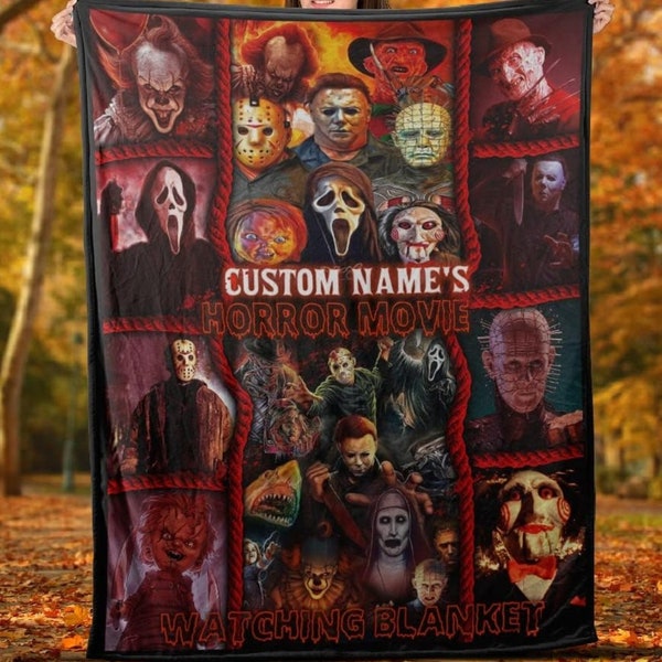 Horror Blanket - Etsy
