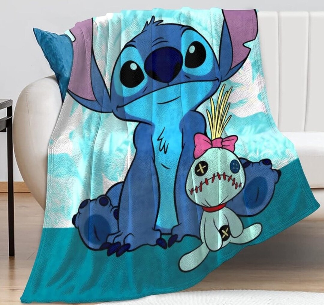 Stitch Movie Funny, Stitch Family Birthday Gifts, Stitch Lovers Fleece ...