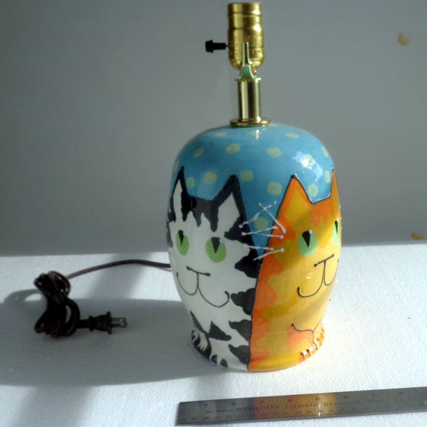 Cat Lamp - Etsy