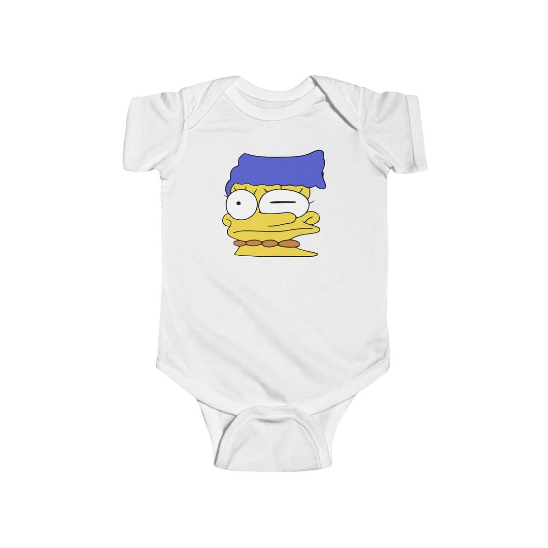 Marge Simpson Smeared Parody | the Last Temptation of Homer, Infant ...