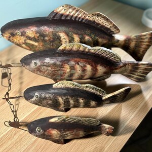 Wooden Fish Collection - Etsy