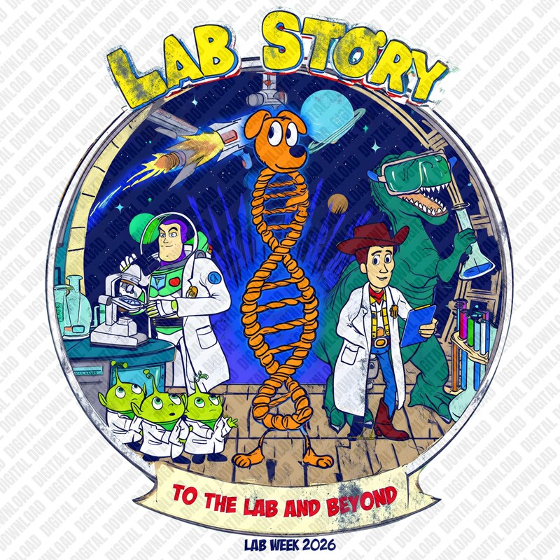 Toy Story Printable Lab Theme - Etsy