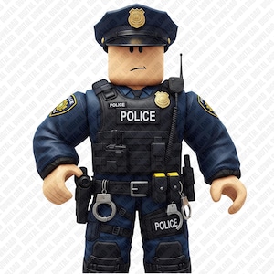 Roblox Police Shirts - Etsy