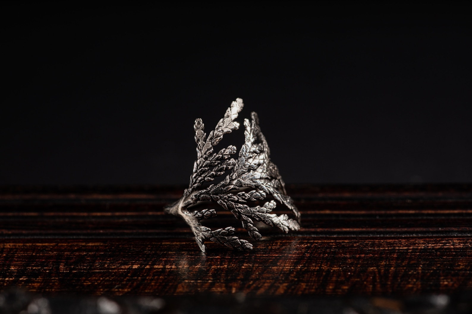 Juniper Sterling Silver Ring-fir Tree Ring-woodland Inspired Rings ...