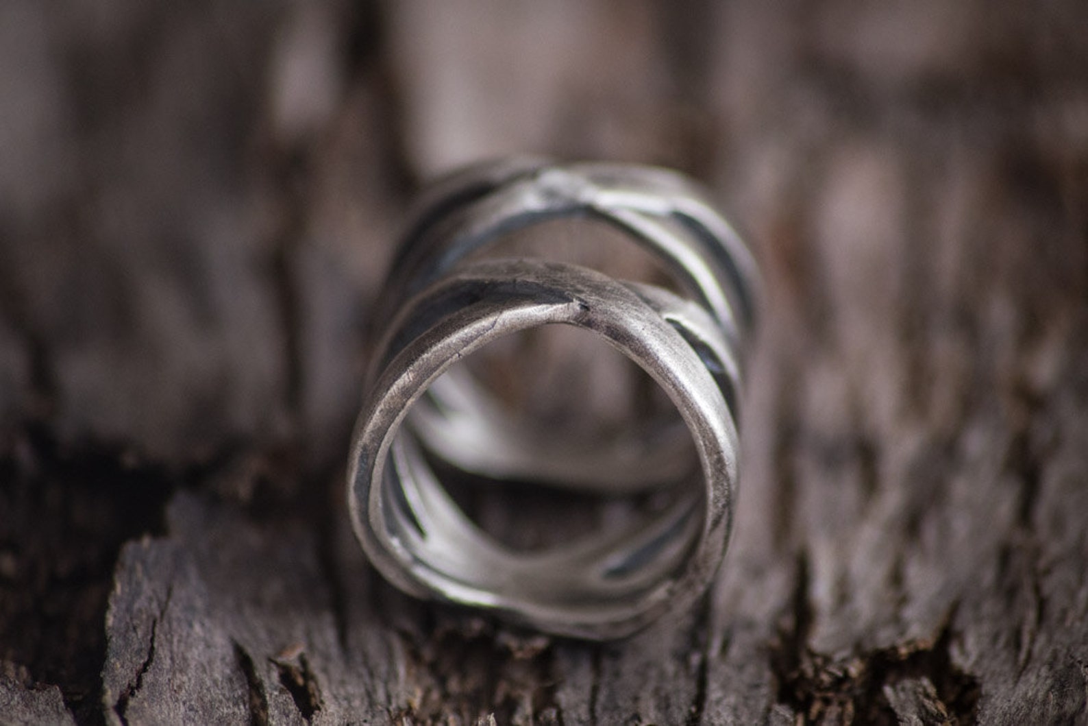 Wide Wrap Ring-sterling Silver Wrap Ring-silver Wraparound - Etsy