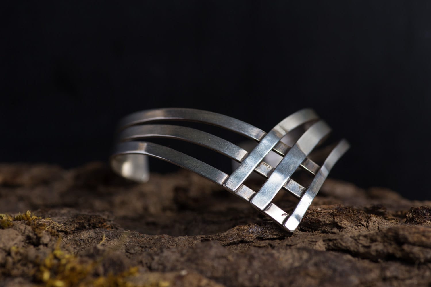 Sterling Silver Chevron Bracelet-chevron Cuff Bracelet-arrow - Etsy