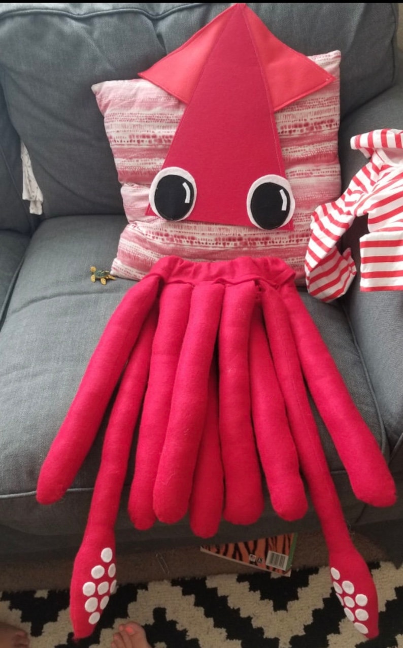 Children’s Colossal Squid Costume Dress up Halloween - Etsy