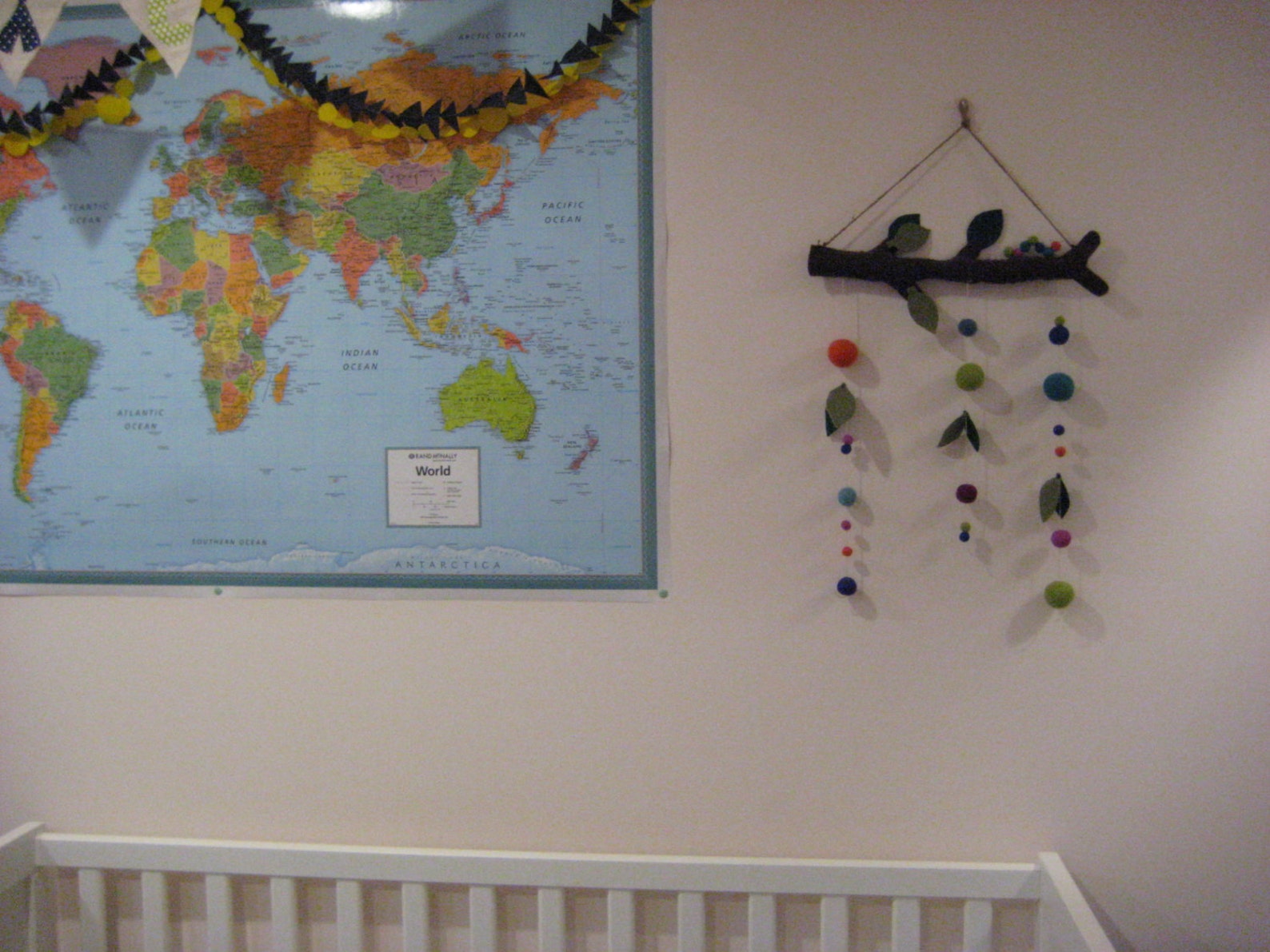 Woodland Branch Felt Mobile | Etsy