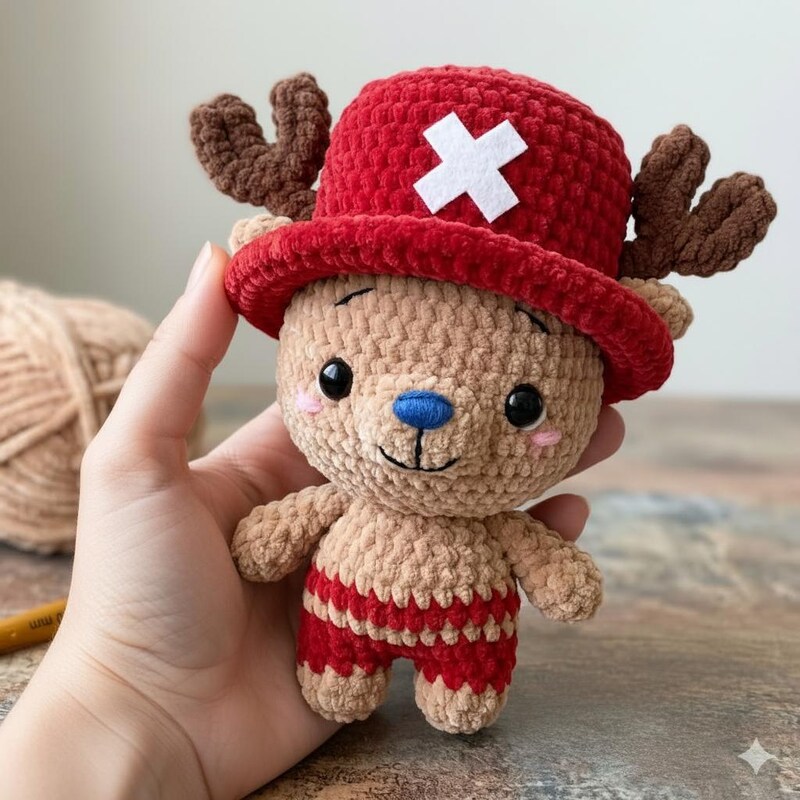 One Piece Tony Chopper Plush - Etsy