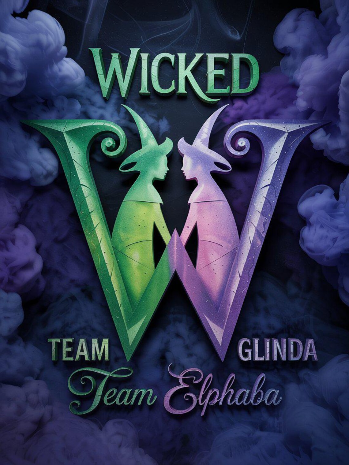 Wicked Movie SVG Bundle | Pink and Green Cut Files - Etsy