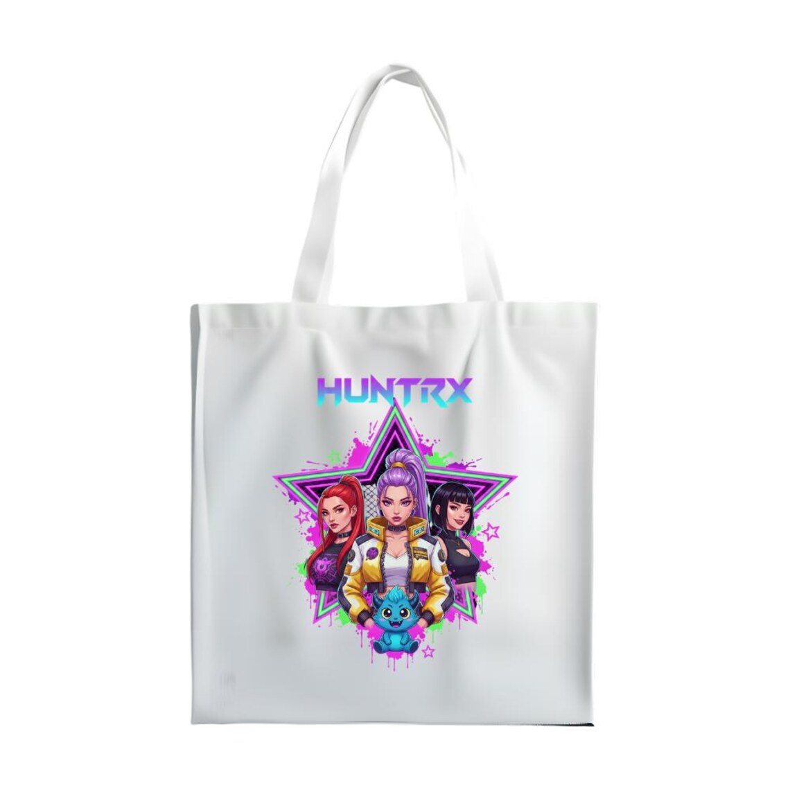 Kpop Demon Hunters PNG | Huntrix Kpop Idol Group Design, Demon Hunter ...
