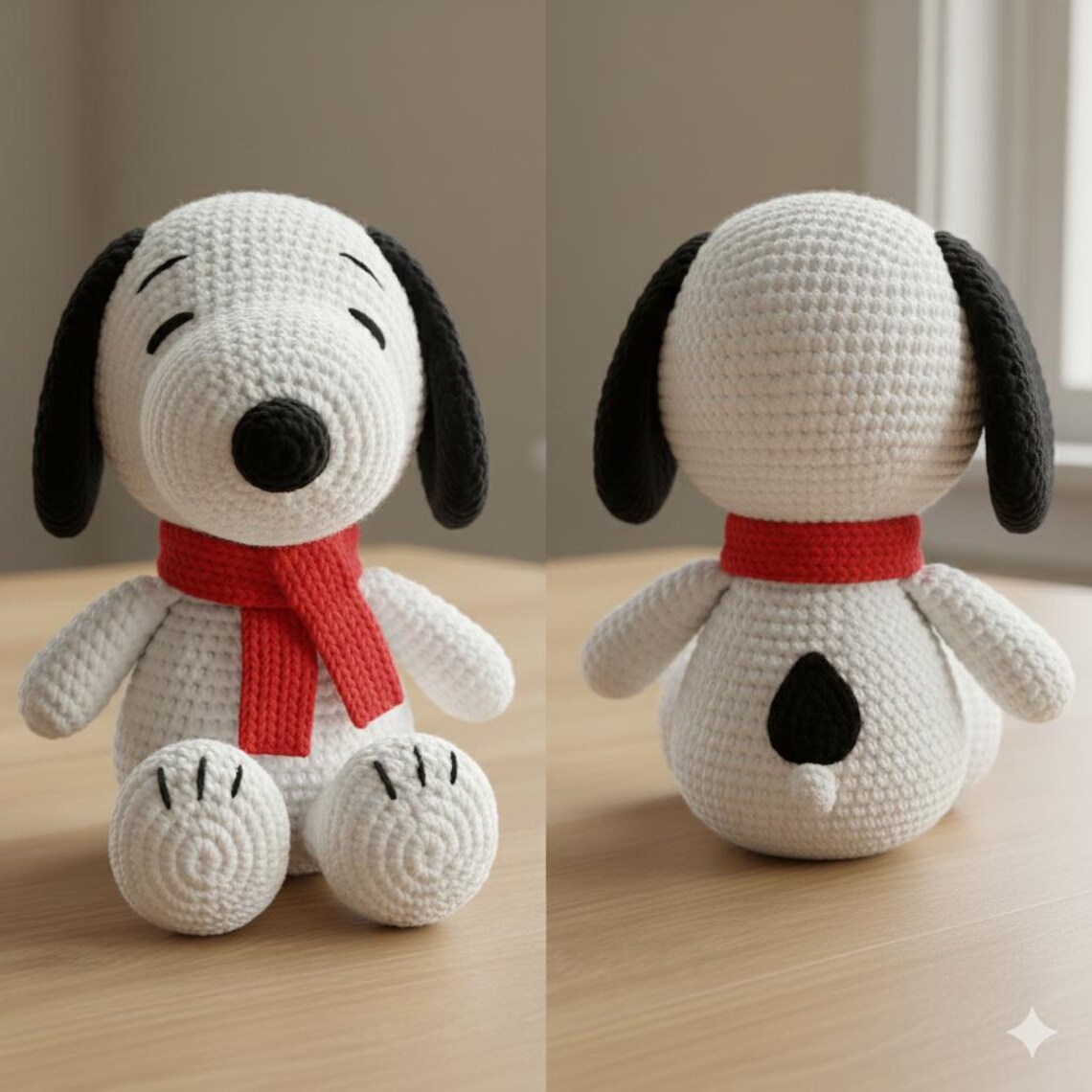 Snoopy Crochet Pattern – Peanuts Snoopy Dog Crochet Pattern PDF ...