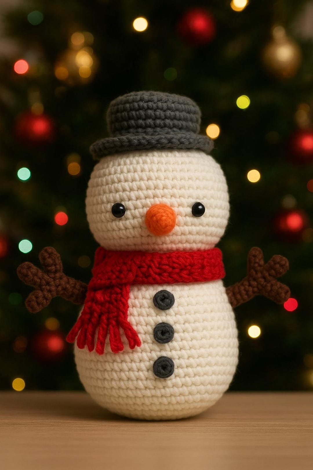 Crochet Snowman Toy Pattern - Christmas DIY (PDF Pattern) - Etsy