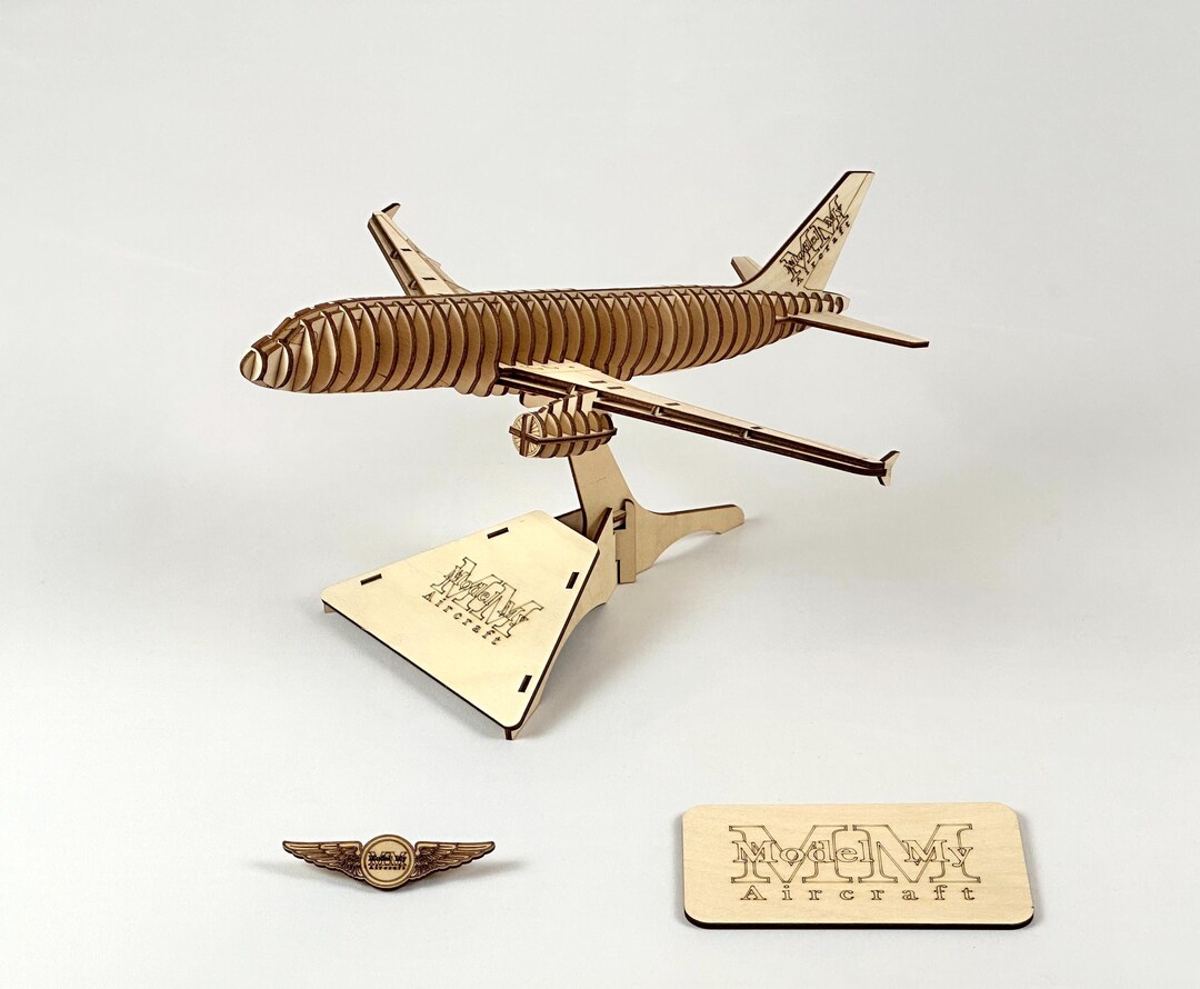 Airbus A320 Ceo Wing Fence Model Aircraft Wooden Puzzle. - Etsy UK