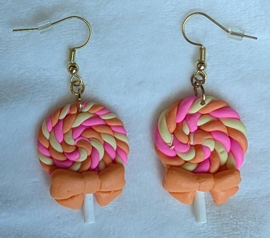 Swirly Sweets Earrings - Etsy