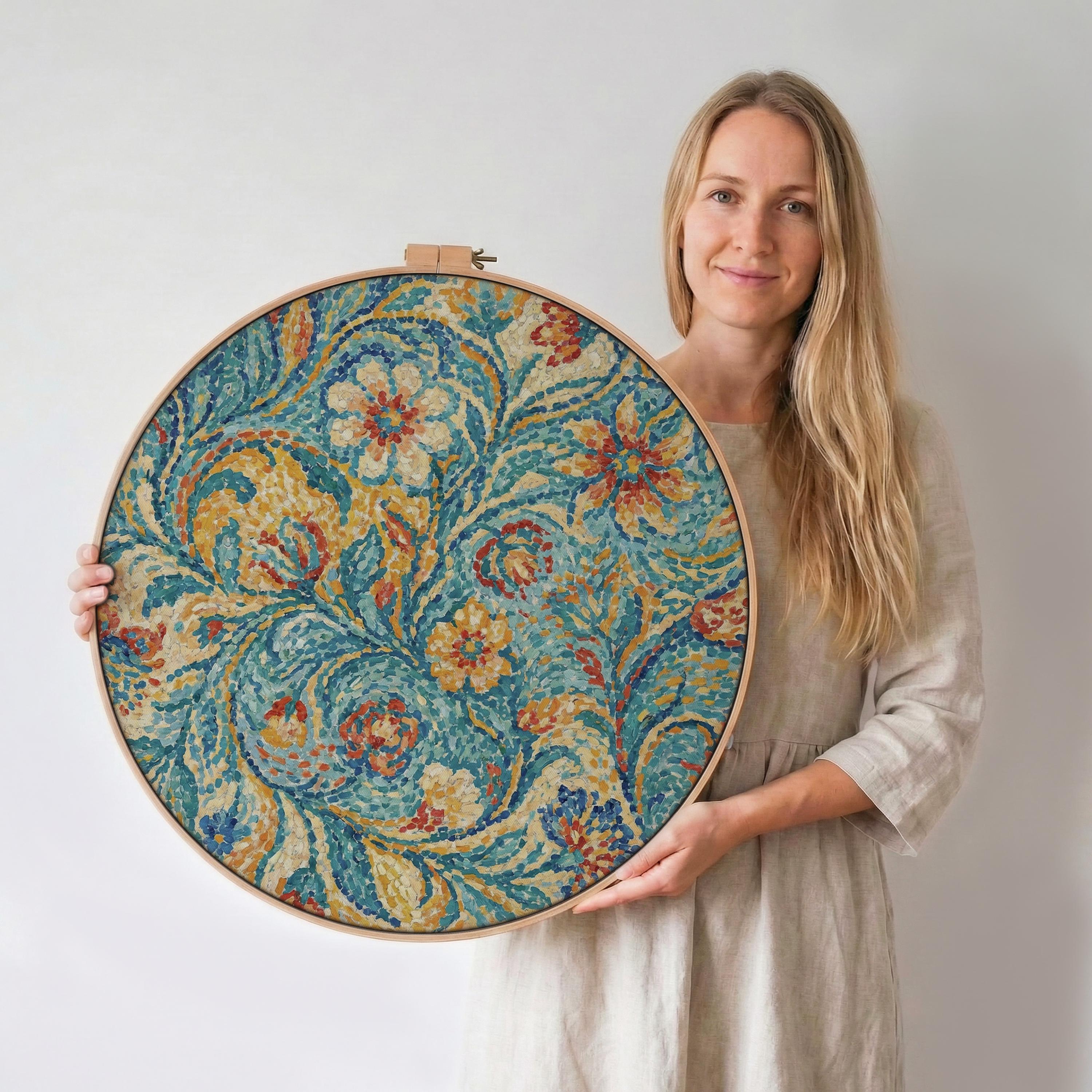 Colorful Maximalist Floral Art: Bold Vibrant Eclectic Funky Abstract Wall Decor Colorful Maximalist Floral Art: Bold Vibrant Eclectic Funky Abstract Wall Decor