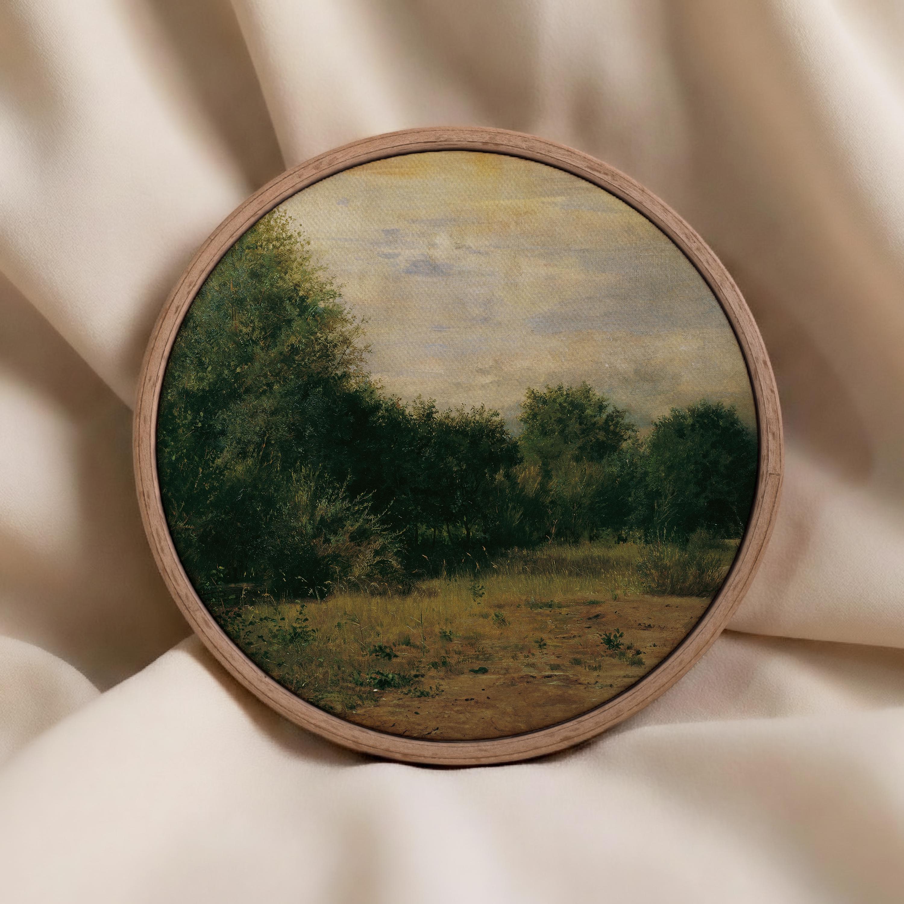 Vintage Landscape Art Print - Serene Woodland Scene - Antique Style Nature Wall Decor Vintage Landscape Art Print - Serene Woodland Scene - Antique Style Nature Wall Decor