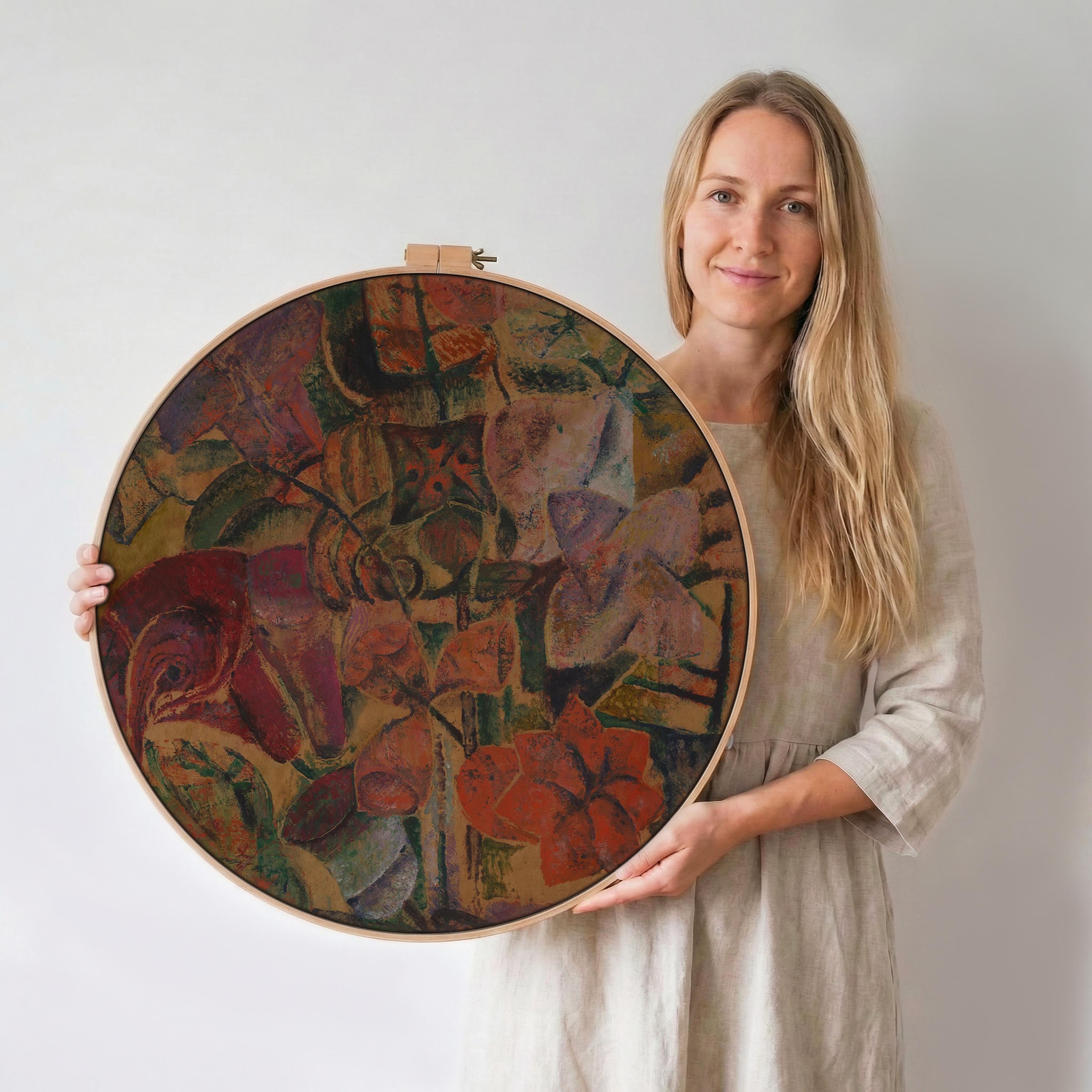 Vintage Abstract Art Botanical Wall Art Print, Boho Modern Decor Vintage Abstract Art Botanical Wall Art Print, Boho Modern Decor