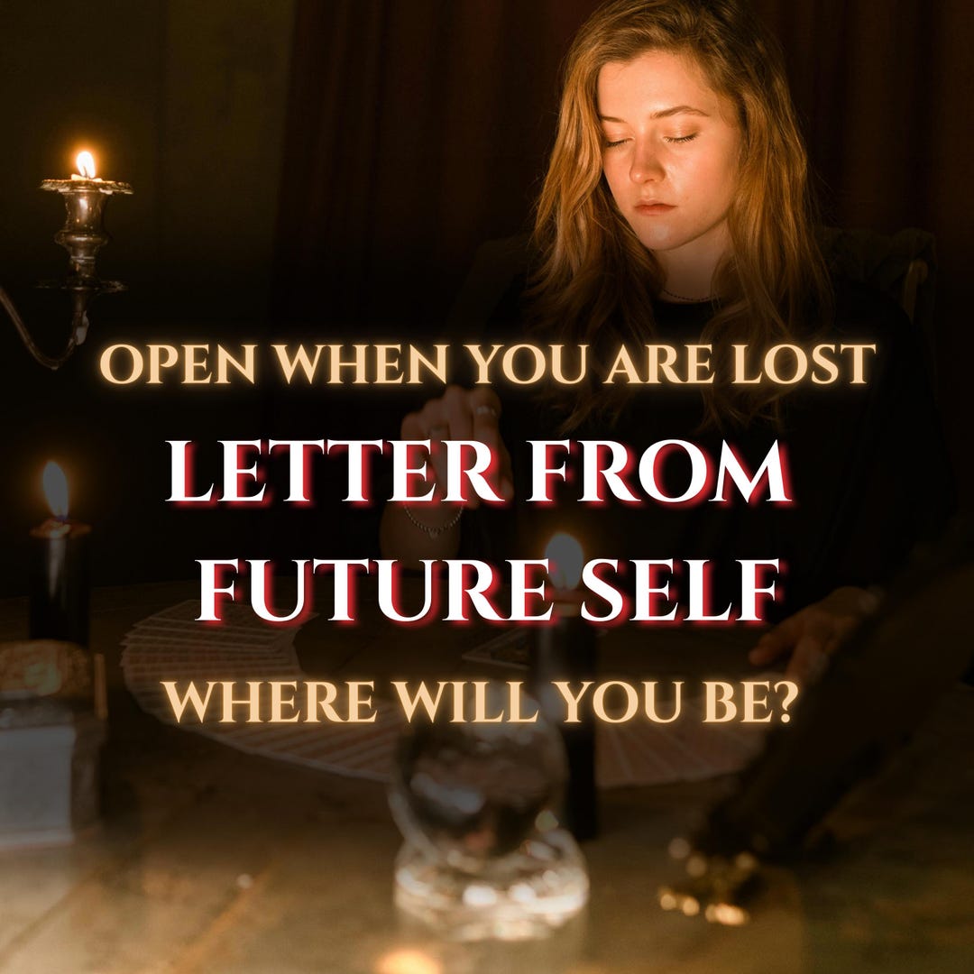Future Self Letter Psychic Reading Same Hour | Channeled Message, Life ...