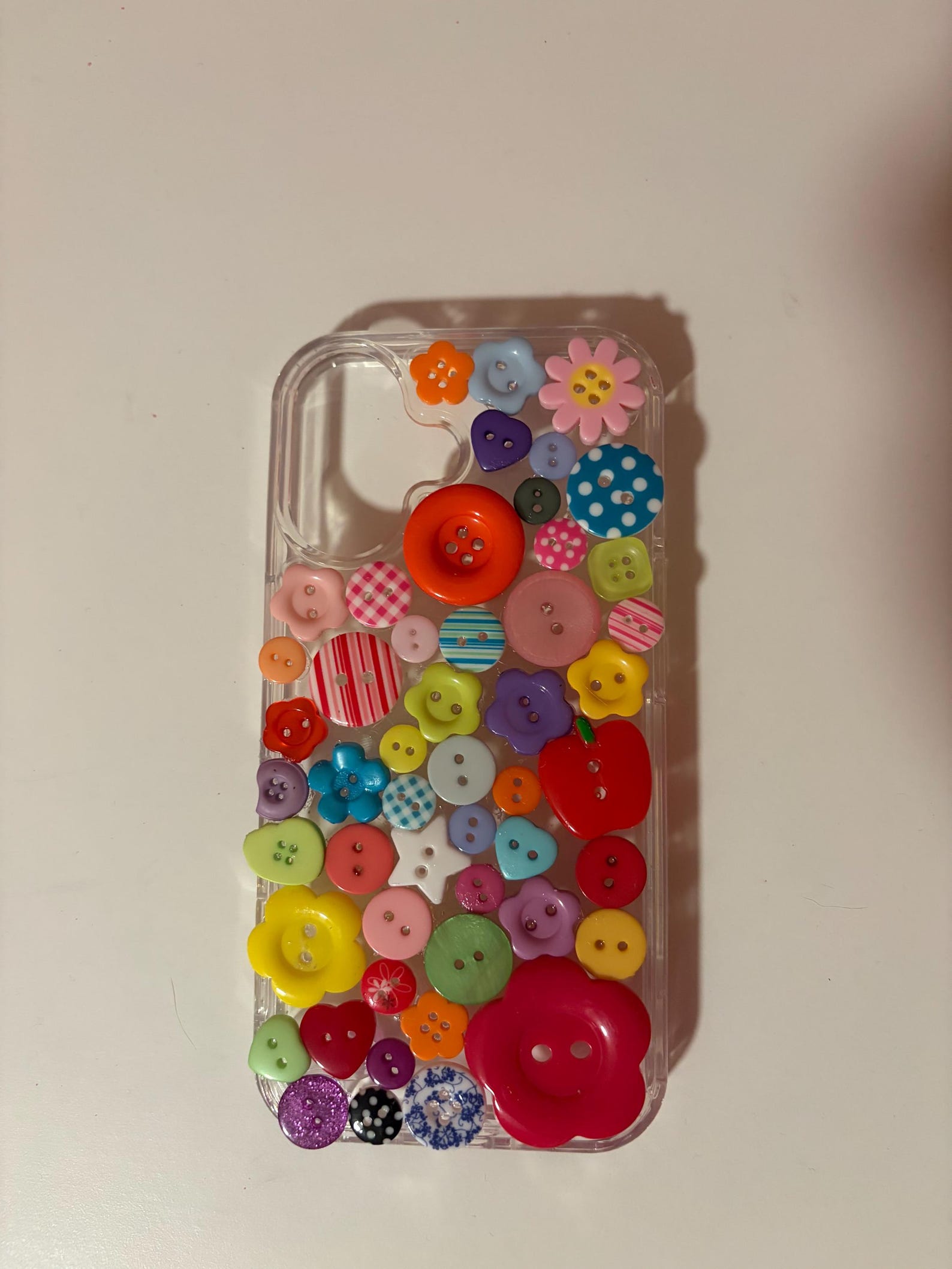 Custom Button Phone Case - Etsy