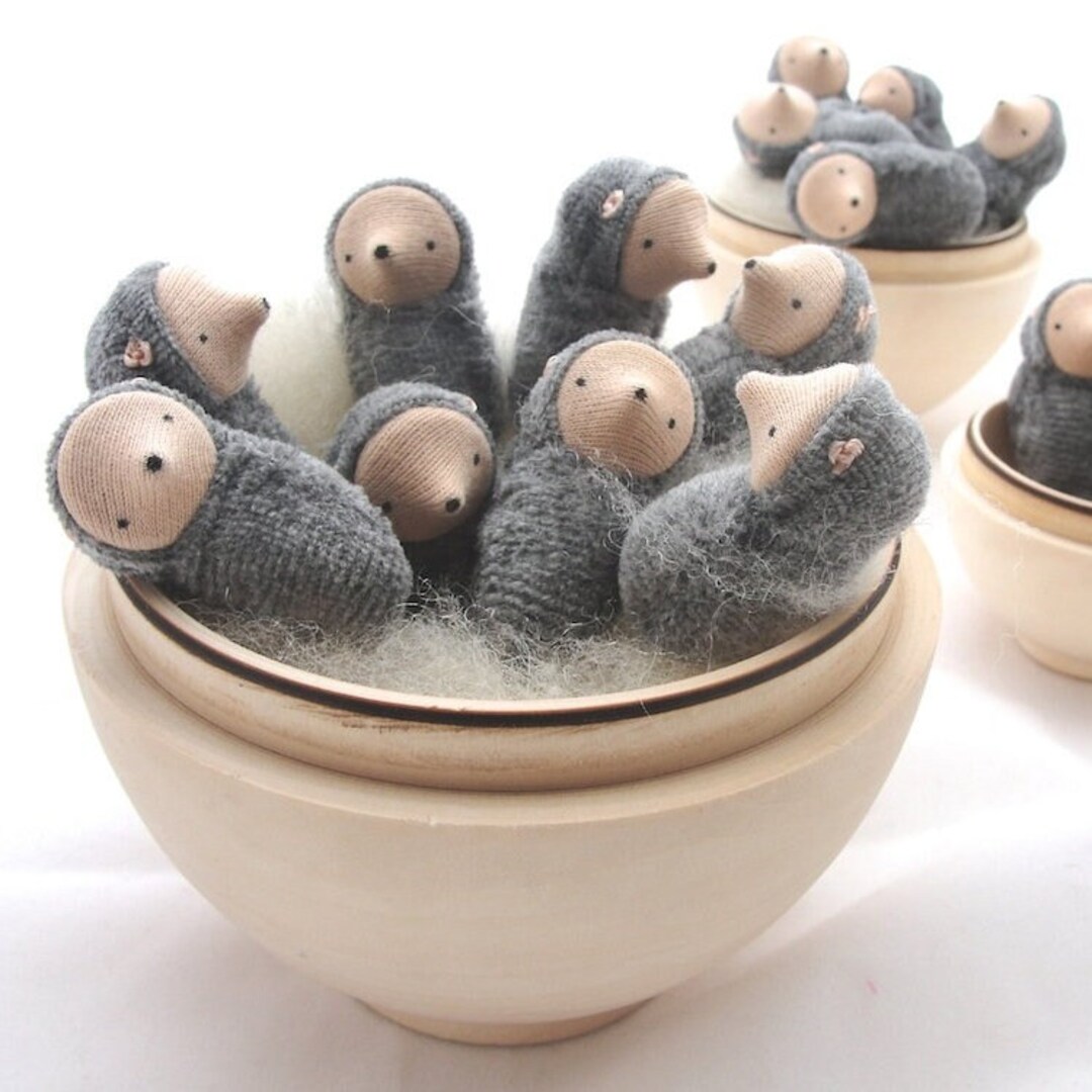 Small Mole Doll, Waldorf Toy, Nature Table, Miniature Mole - Etsy