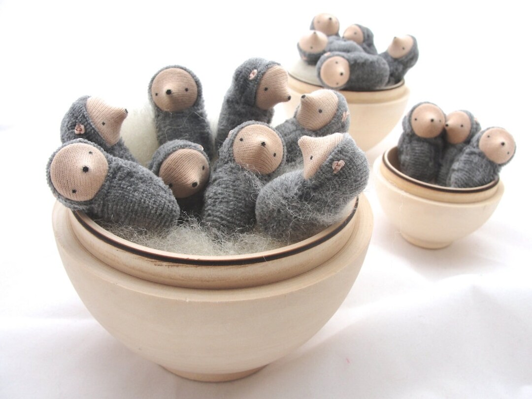 Small Mole Doll Waldorf Toy Nature Table Miniature Mole - Etsy