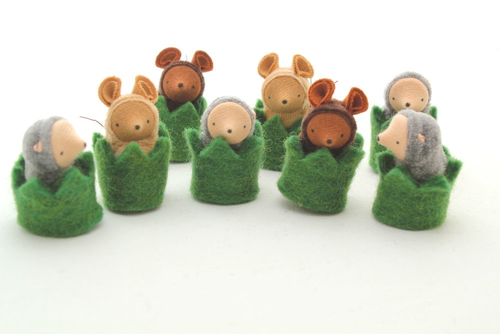 Small Mole Doll Waldorf Toy Nature Table Miniature Mole - Etsy Canada