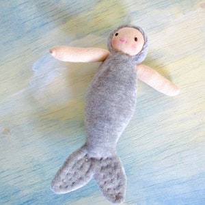 Selkie Doll // Waldorf Toy // Pocket Doll // Handmade // Fairytale Toy ...