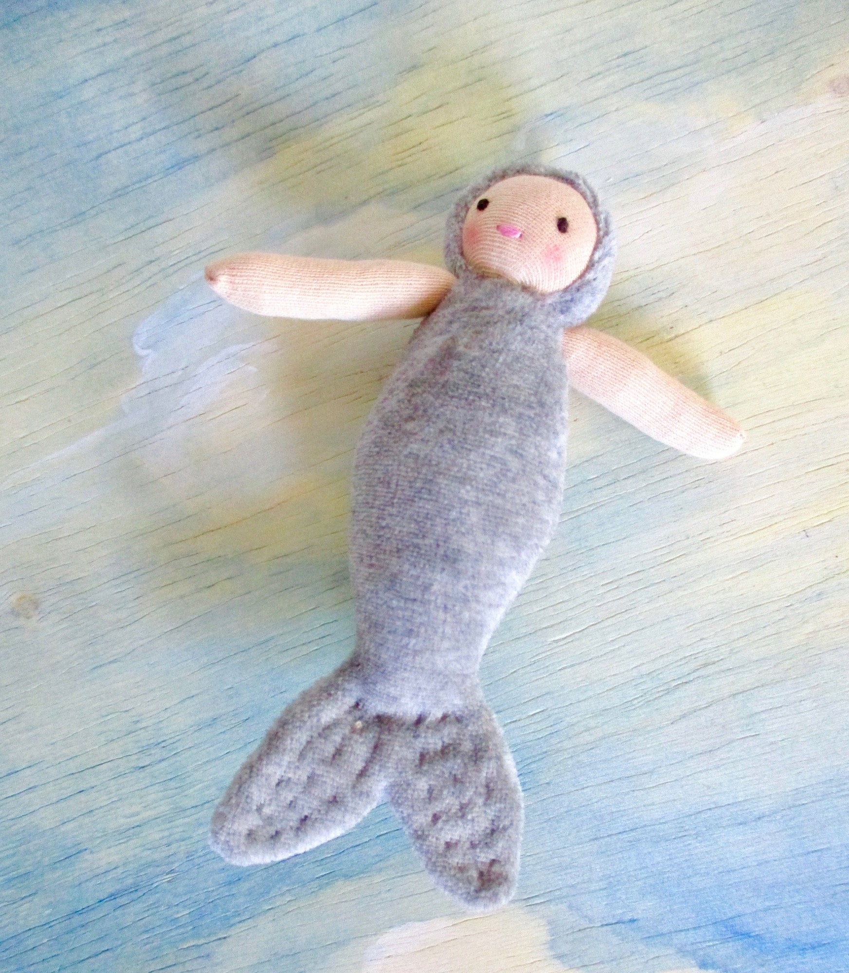 Selkie Doll // Waldorf Toy // Pocket Doll // Handmade // Fairytale Toy ...