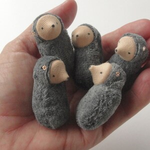 Small Mole Doll, Waldorf Toy, Nature Table, Miniature Mole - Etsy