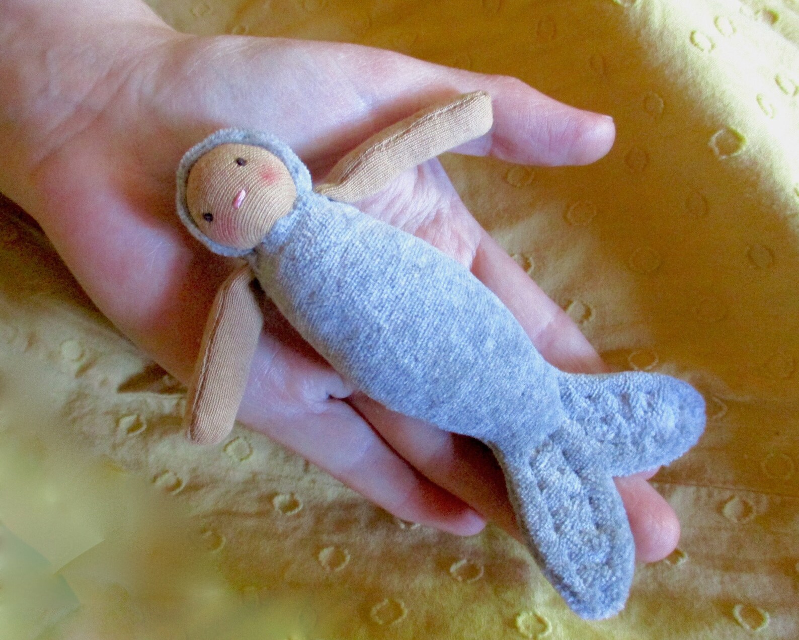 Selkie Doll // Waldorf Toy // Pocket Doll // Handmade // Fairytale Toy ...