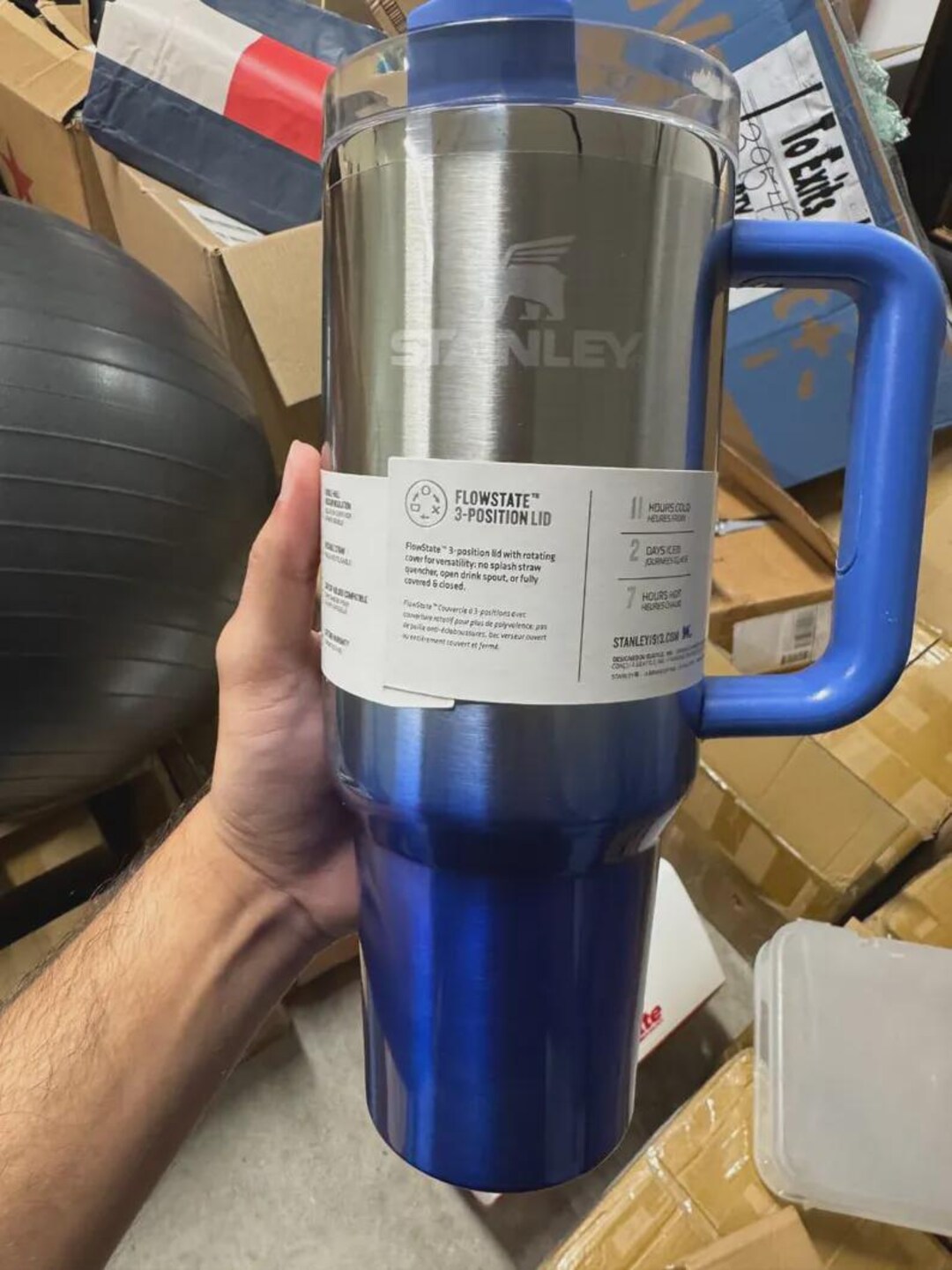 Stanley Quencher Arctic Twist H2.0 Flowstate Tumbler 40 OZ Limited ...