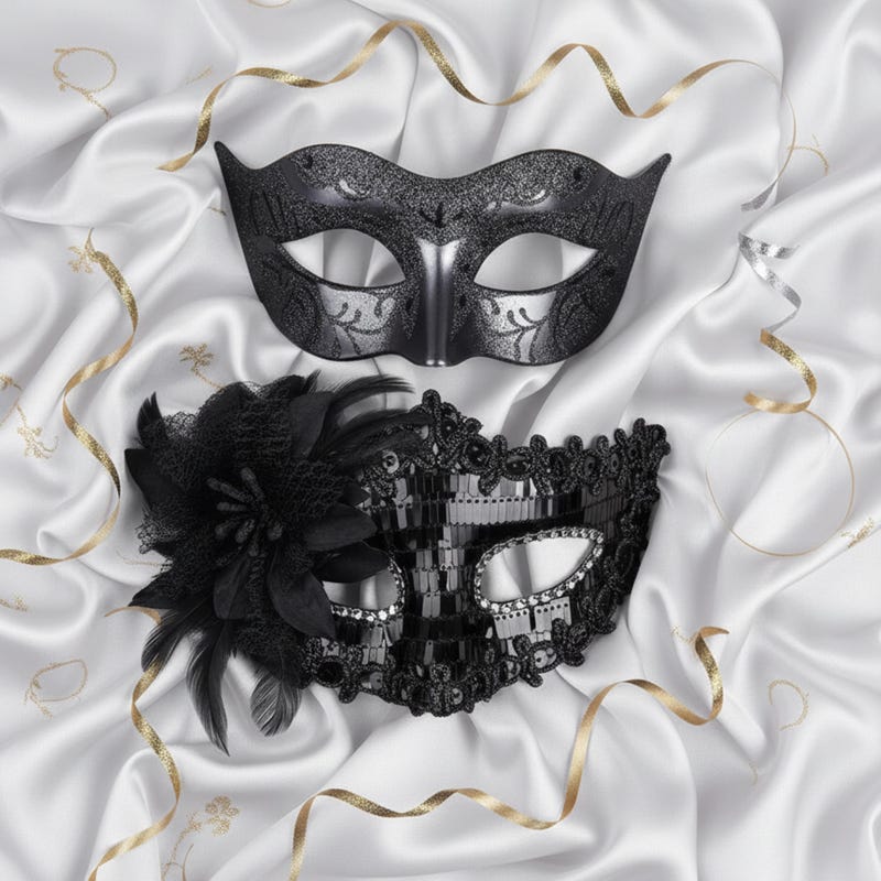 Couples Masks - Etsy