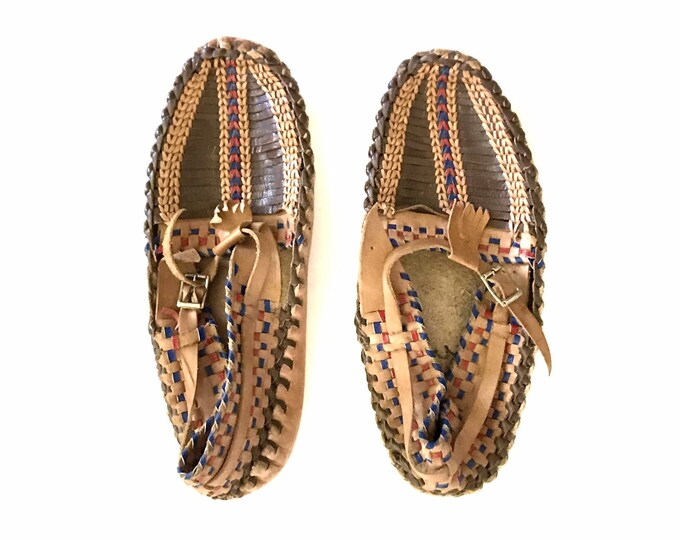 Vintage Traditional Folk Style Croatian or Serbian Opanak Opanci ...