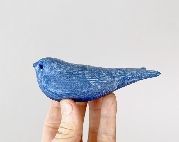 Small Vintage Mccartys Ceramic Studio Pottery Bird Figurine Mid Century ...