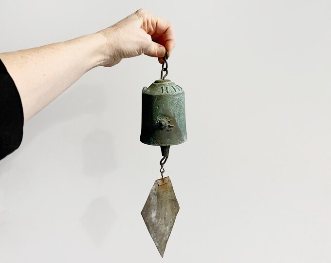 Vintage Circa 1970's 80's Jeffrey Cross Harmony Hollow Hanging Bronze ...