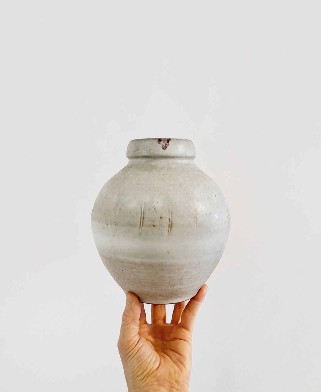 Circa 1970's Vintage Bennett Welsh Signed Studio Pottery Vase Pot ...
