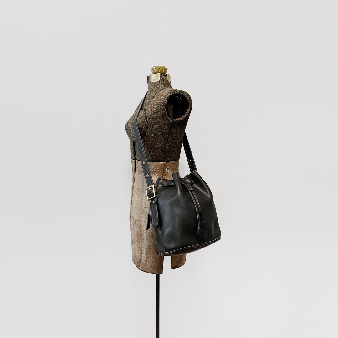 Vintage Circa 90's Coach 9952 Black Leather Lula Smith's Legacy ...